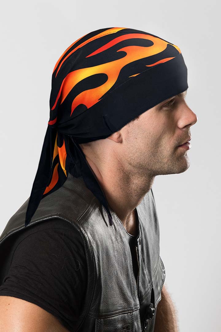 Flames Soaker Full-Head Wrap – Hair Glove